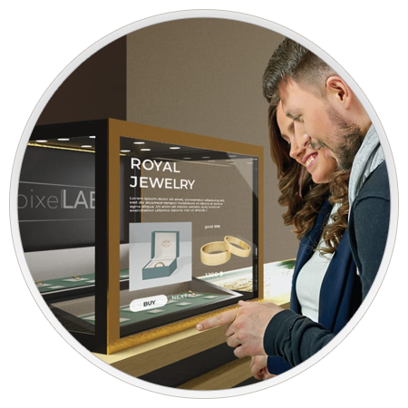 TRANSPARENT DISPLAY SCREENS – Pixel Labs